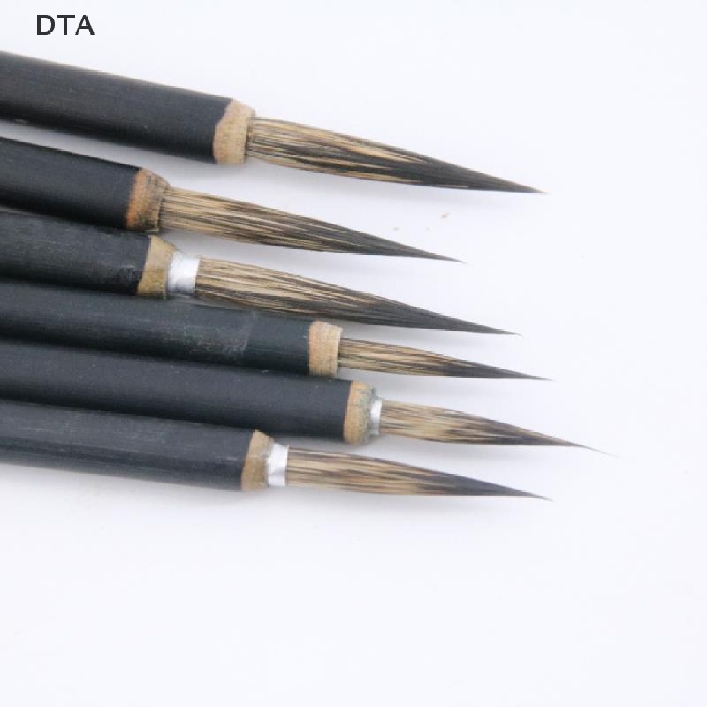 DTA Copper head Hook Line Fine Paint Brush Chinese Calligraphy Brush ...