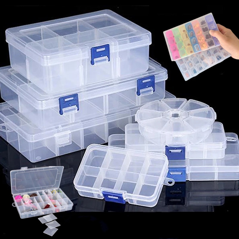 [Featured]Mini Plastic Storage Box Container for Jewelry, Small Items ...