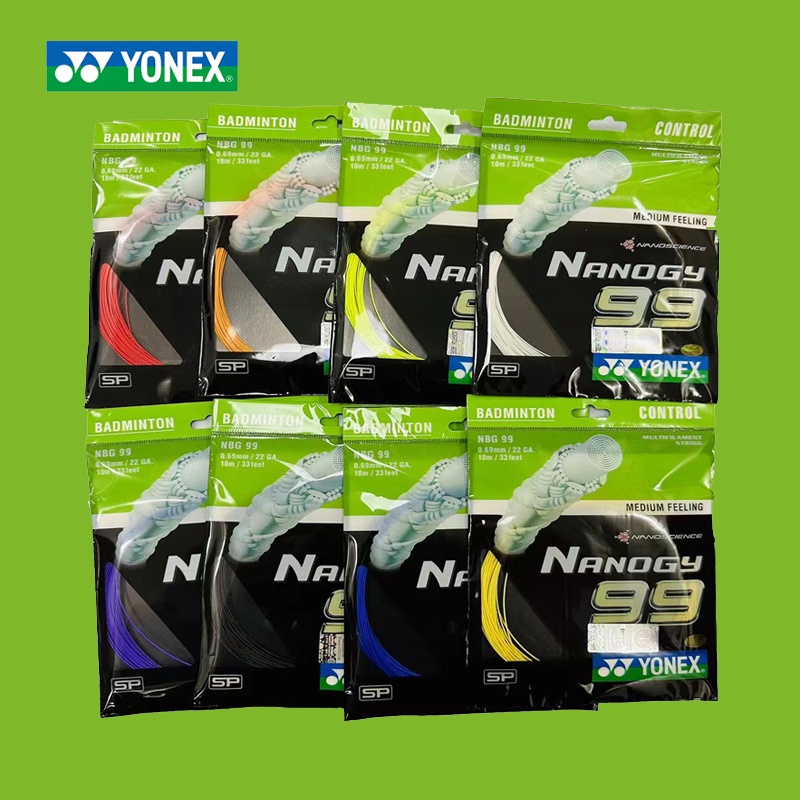 YONEX Badminton Racket Strap String BG99 POWER (0.69mm) Endurance ...