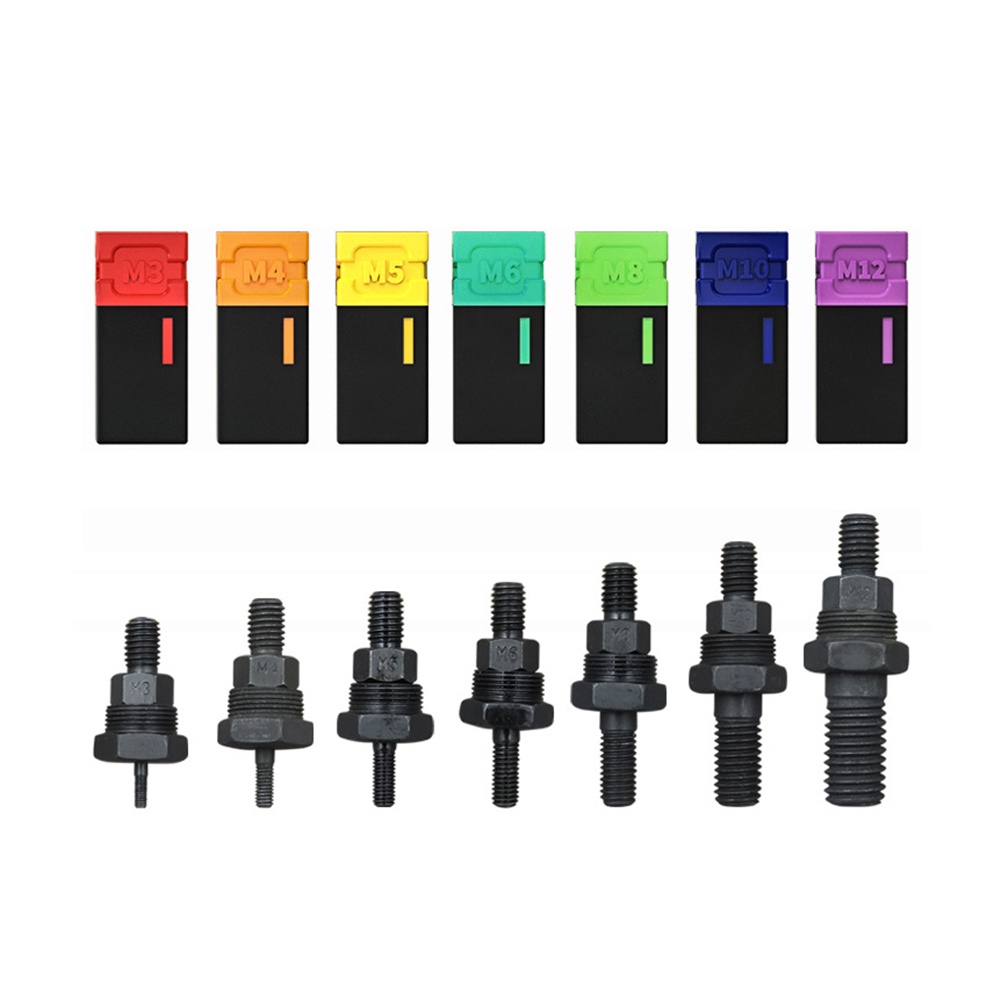 M3-M12 Hand Rivet Nut Gun Head Nuts Simple installation Manual Riveter ...
