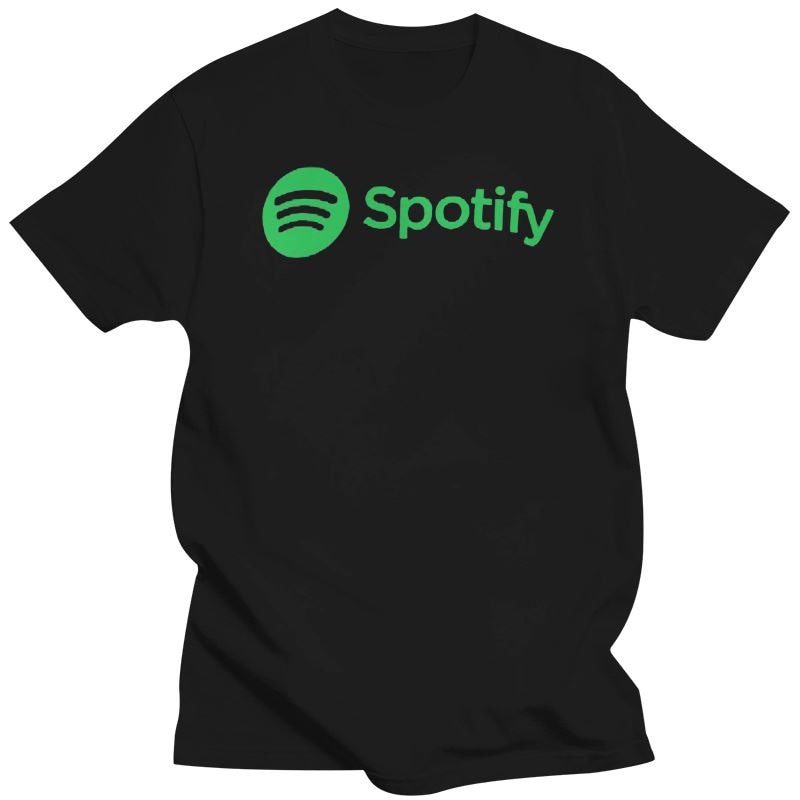 Men's cotton T-shirt 2022 Spotify T Shirt Spotify Music Deezer Tidal ...