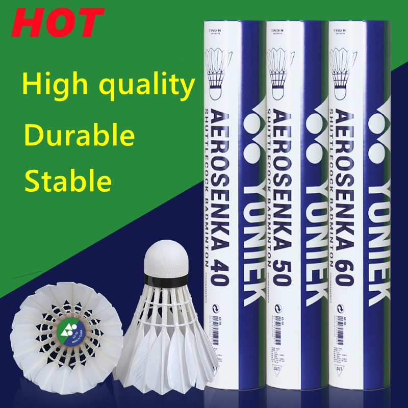 Genuine YONIEK Badminton Resistance Wang High Elasticity AS50 Goose ...