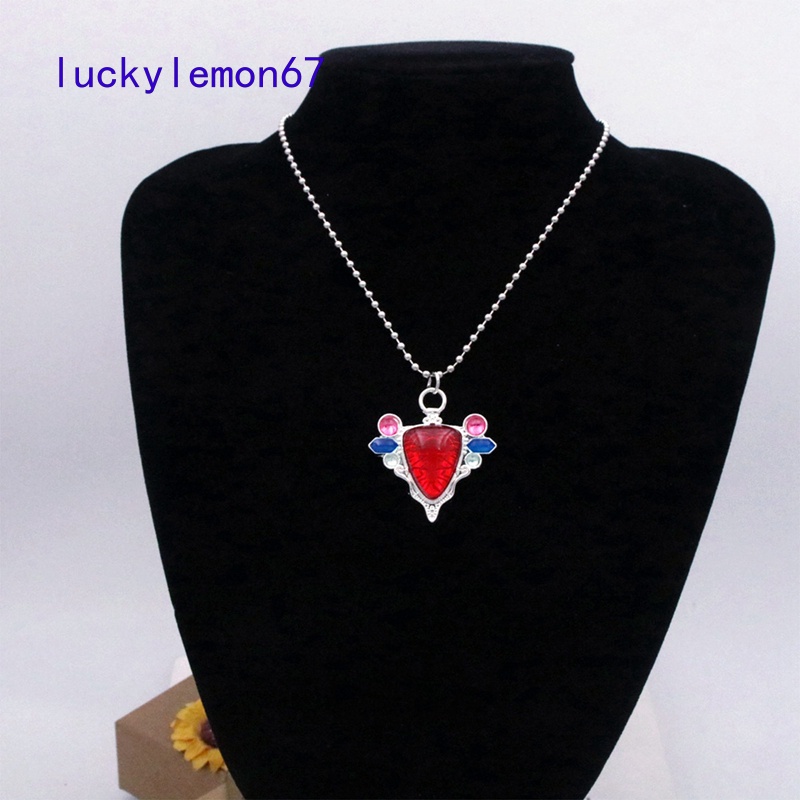 Anime Peripherals JOJO's Bizarre Adventure Red Stone of Aja Necklace ...