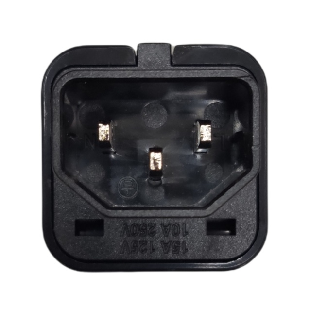 Grippes 60320/C14 to Universal Outlet 5A 220V C14 Male to Universal ...