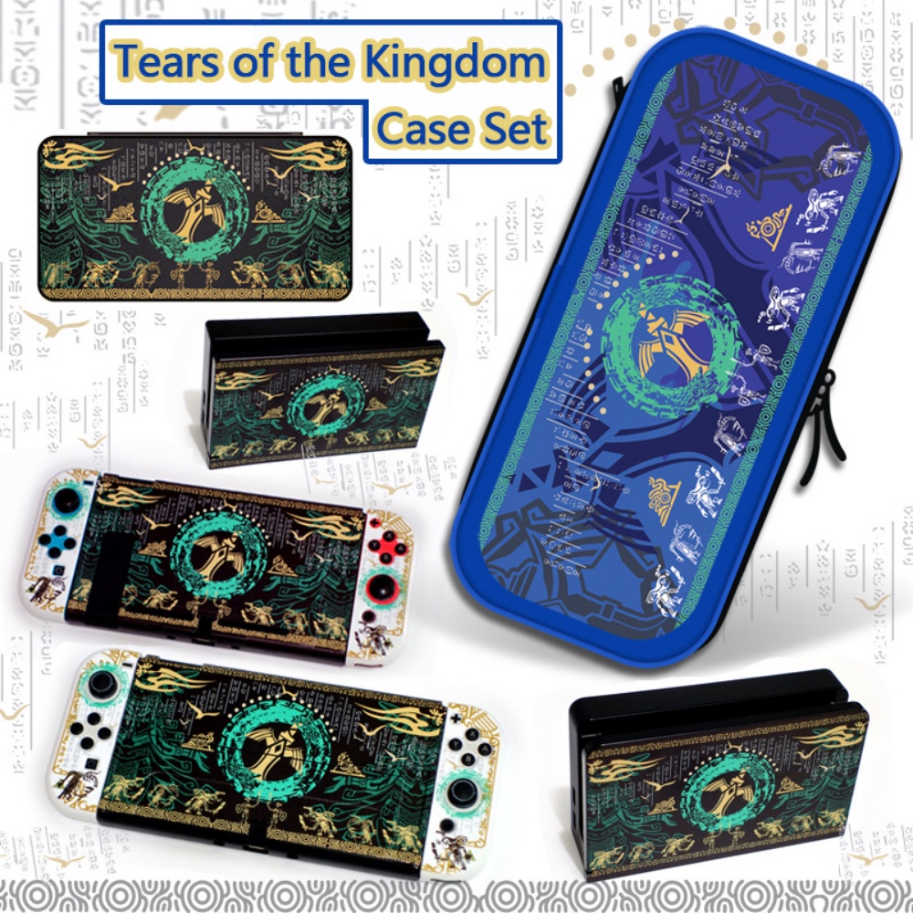 Zelda Tears of the Kingdom Storage Bag Protective Shell Hard Case NS ...