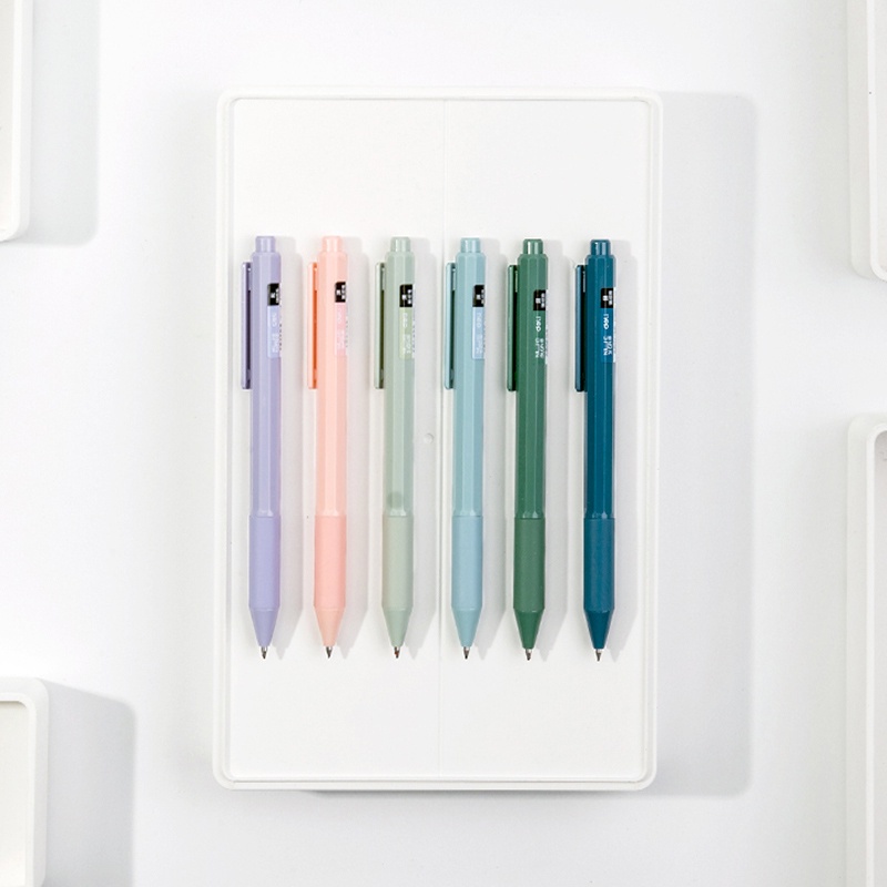 Nusign by Deli Gel Pen Ballpen 0.5mm Black Ink Perfect Smooth Writing ...