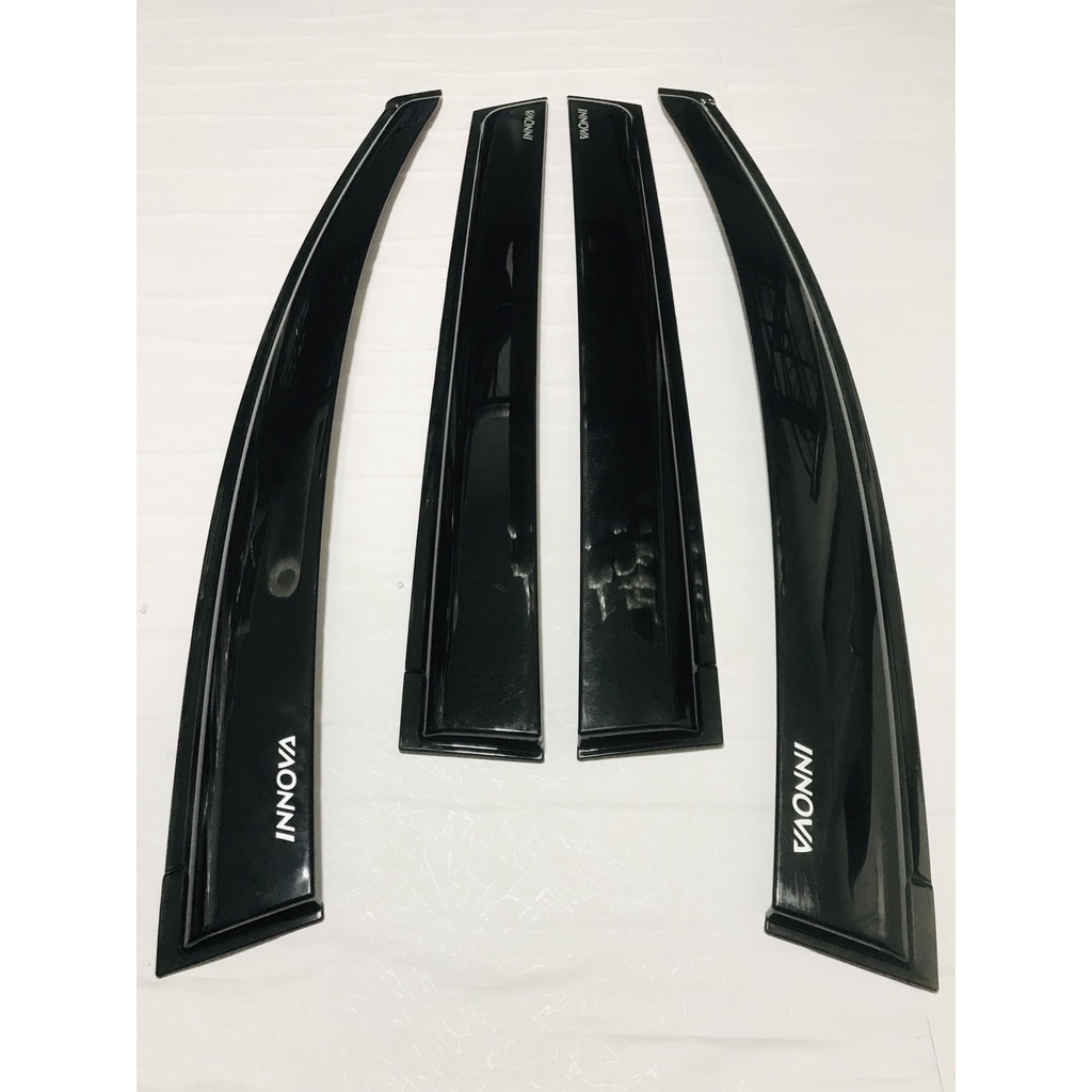 Rain Visor - OEM Toyota Innova Deep Black/ 2016 2017 2018 2019 2020 ...