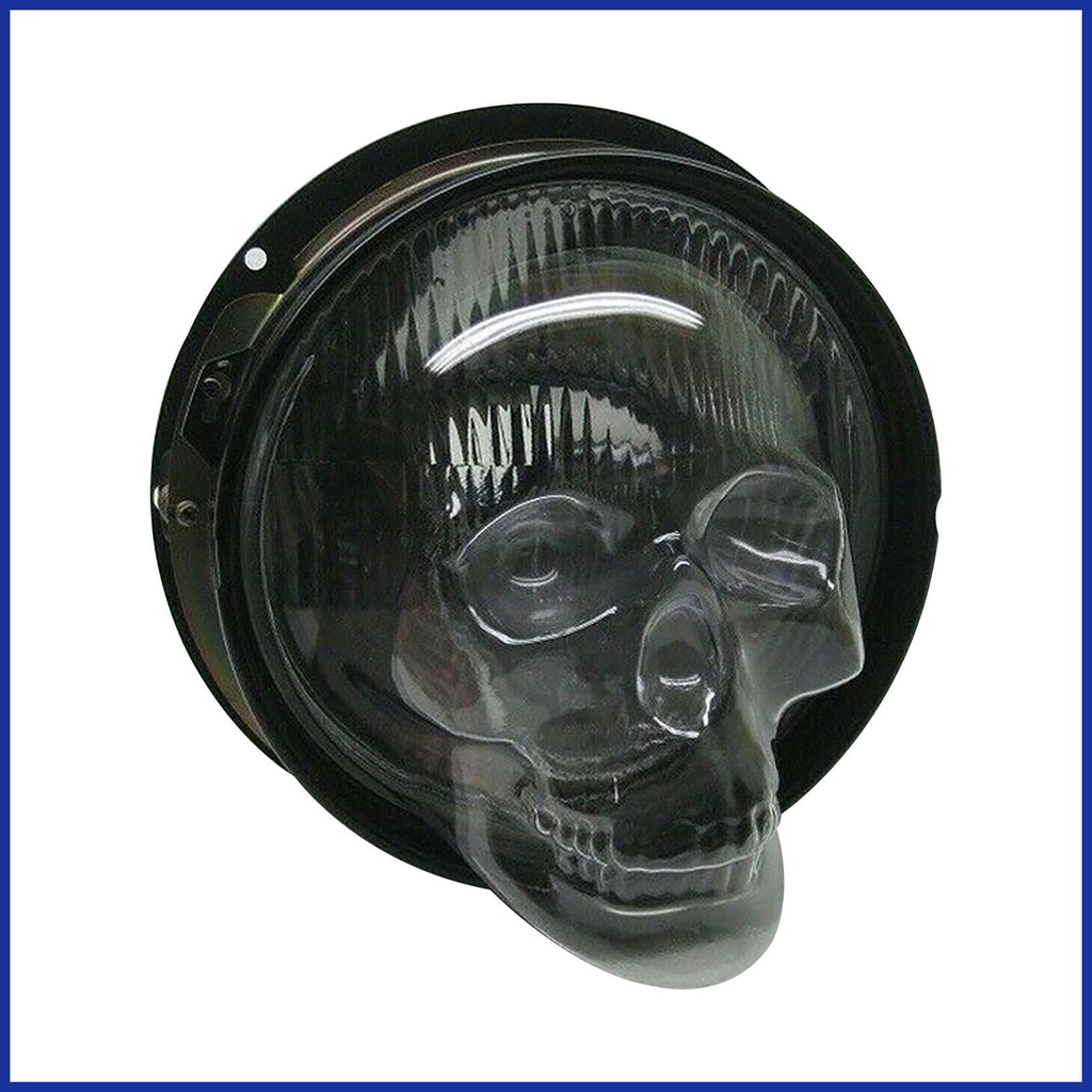 Halloween Skull Headlights Skull LED Headlights Motorcycle Headlight ...