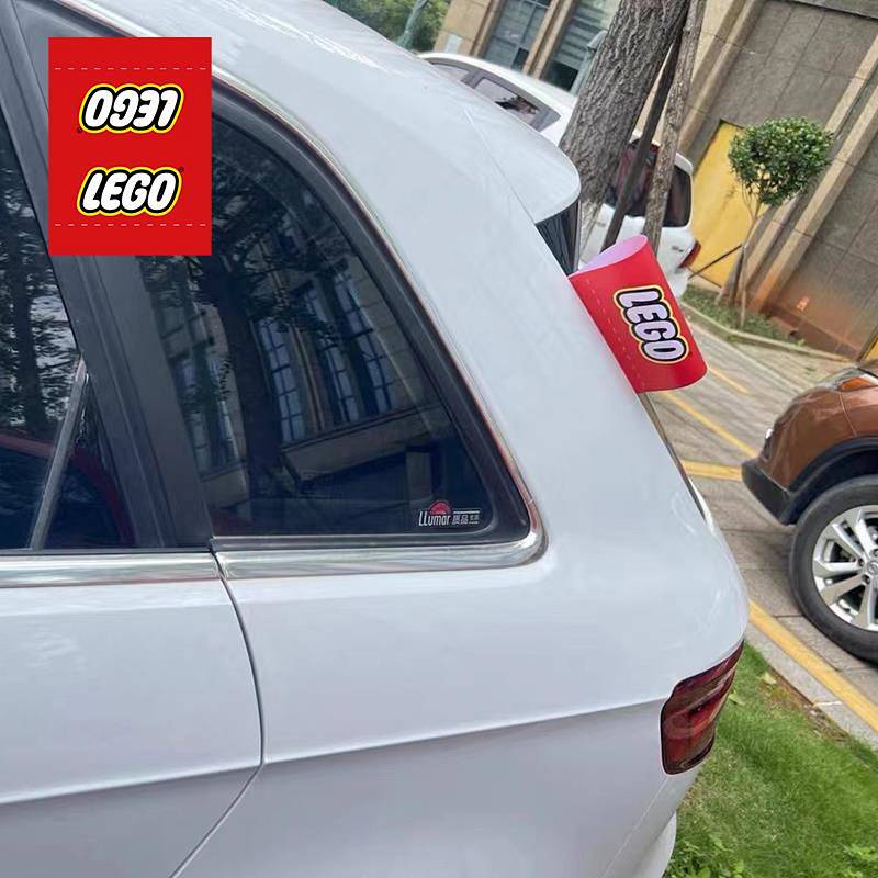 Toy Story Personality Car Decoration Sticker Lego Toy Car Label Washed ...