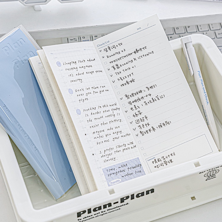 Cdaily|Daily Planner Schedule Notebook todolist Learning Work Planning ...