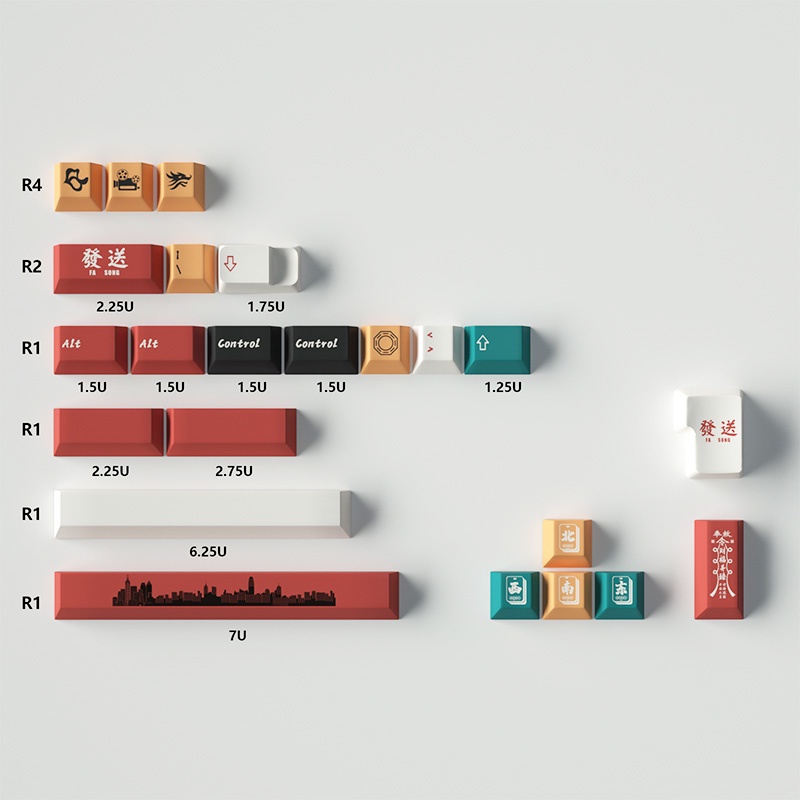 GMK First Love Keycap Set 132Keys Cherry Profile Compatible Gateron ...