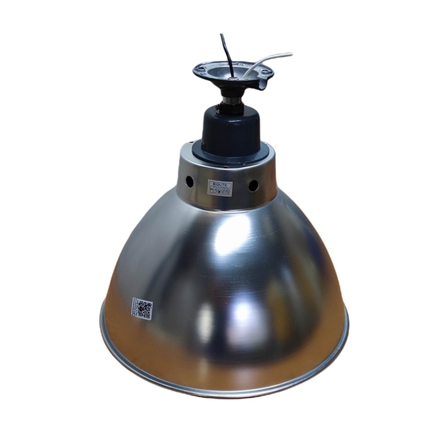 BIGLITE 12" Aluminum Reflector with E40 Socket 5A 220V, 12 Inches ...