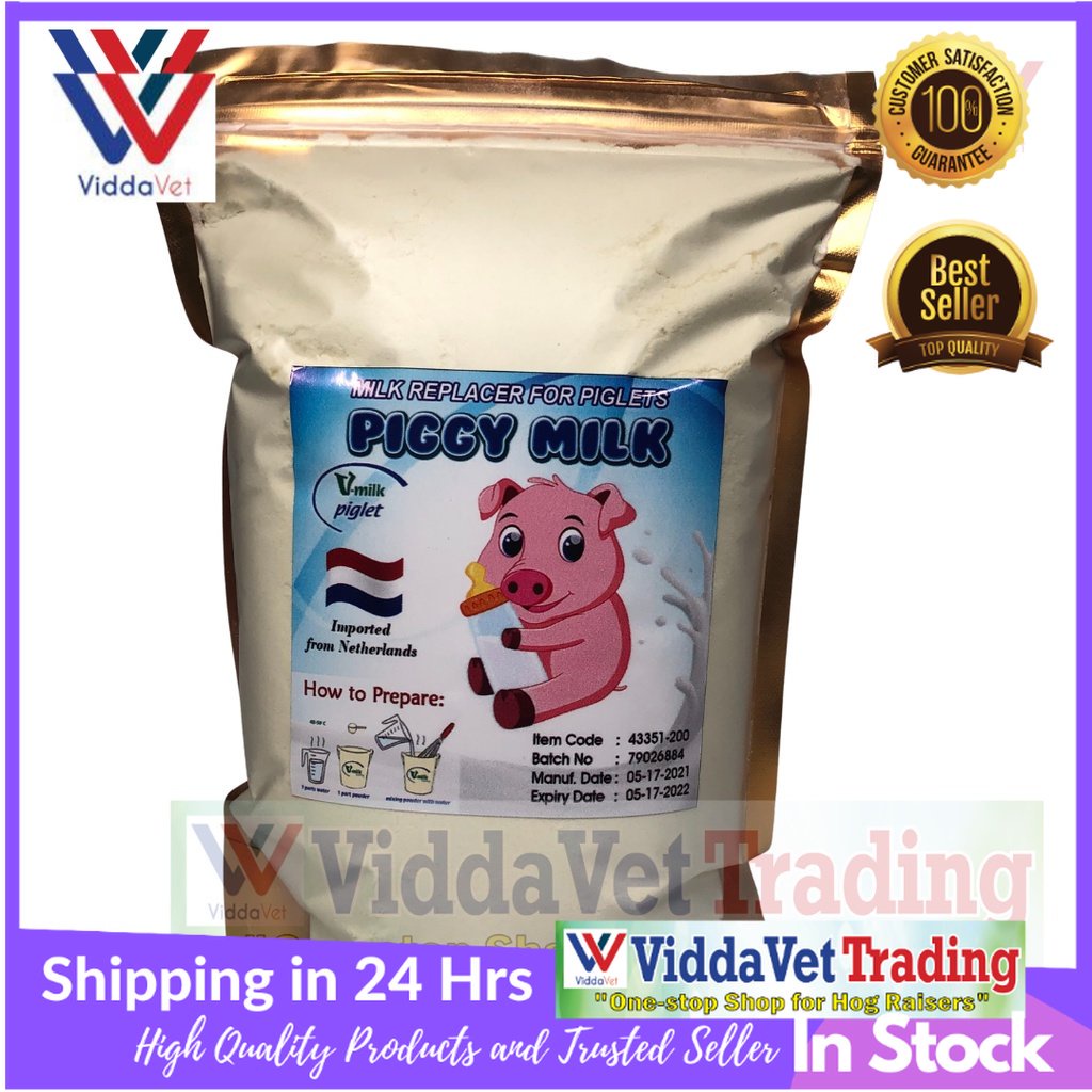 Piggy Milk - milk replacer for newborn pigs piglets Piggy Milk imported ...