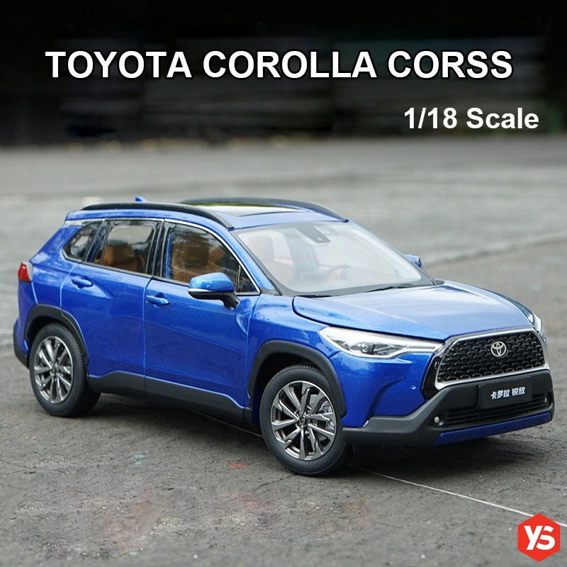 1:18 Scale TOYOTA COROLLA CROSS Diecast Model Car Collection / Blue ...