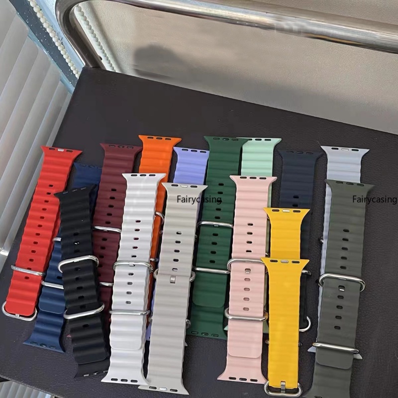 42 Colors Ocean Strap For Apple Watches Series 8 ultra 49mm 45mm 41mm ...