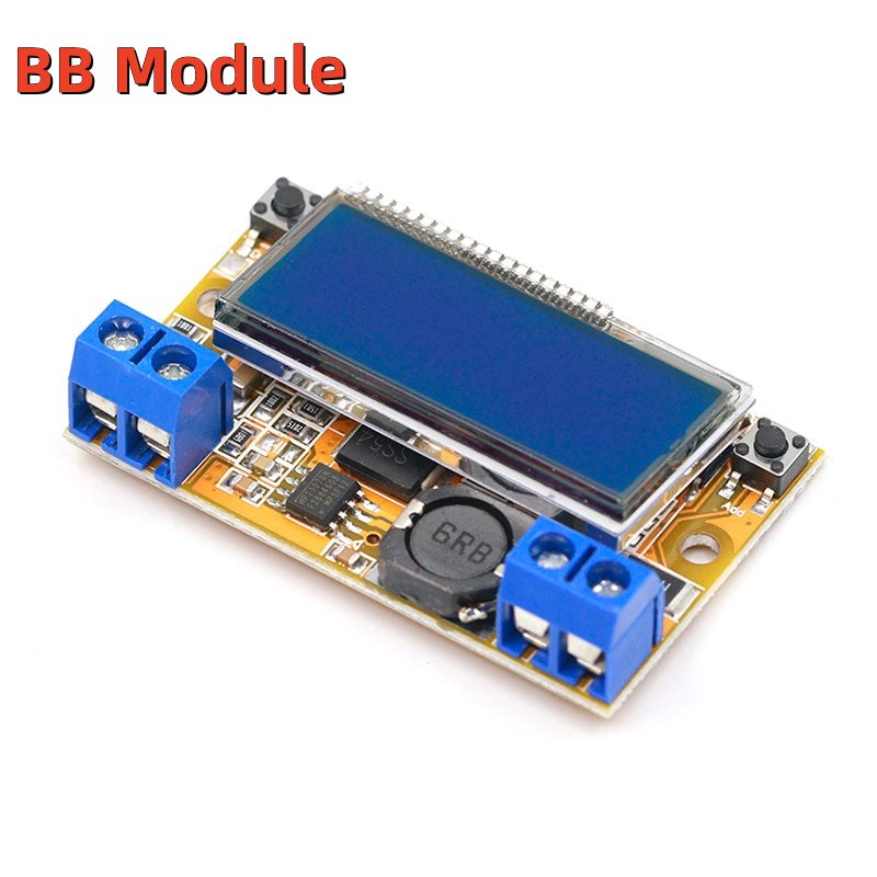 Dual Display DC-DC 5-23V To 0-16.5V 3A Max Step Down Power Supply Buck ...