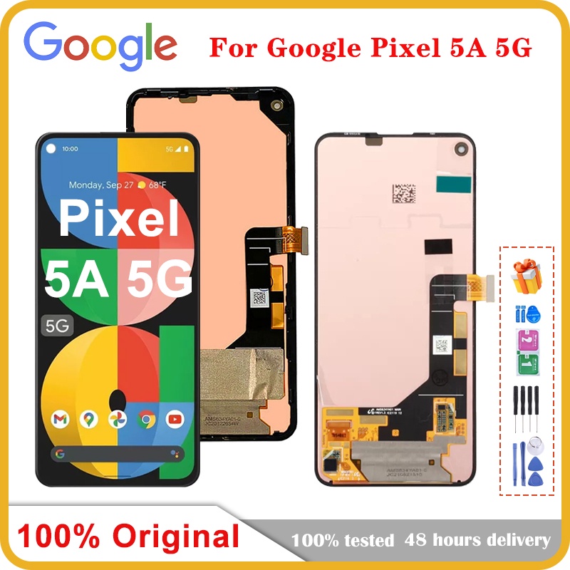 6.34"; Original For Google Pixel 5A LCD Display Touch Digitizer ...