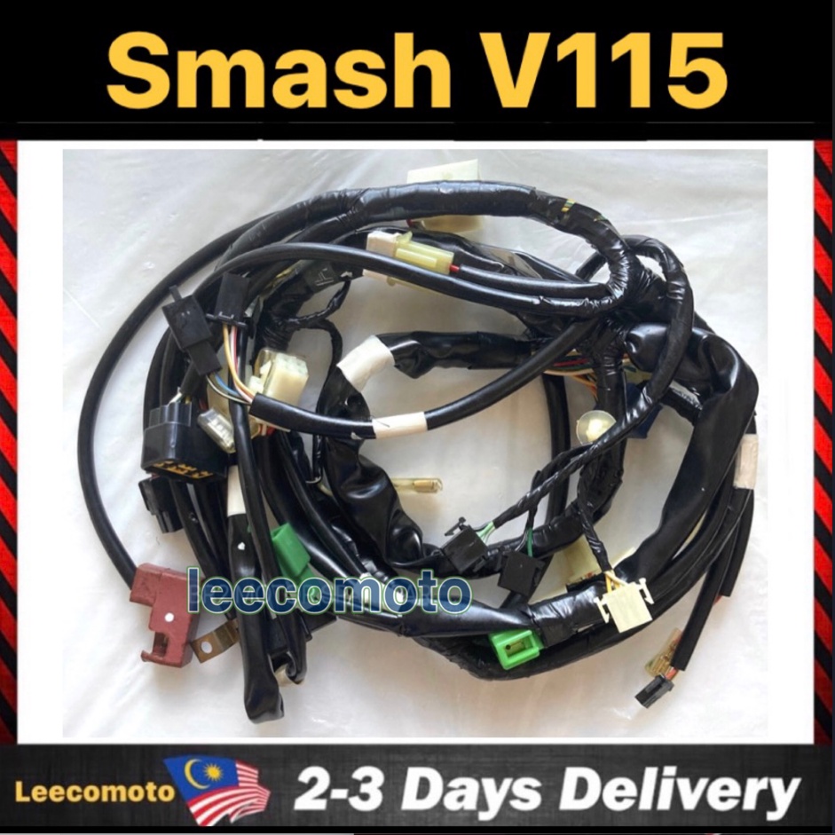 ( STARTER ) SUZUKI SMASH V115 SMASH115 SMASH V 115 WIRING HARNESS SET ...