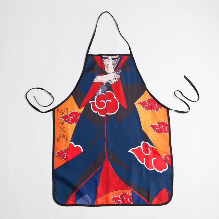HOKAGE Uchiha Sasuke Personality Originality Play a Strange Game Apron ...