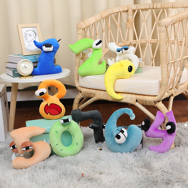 0cm New Number Lore Plush Toy Character Doll Kawaii Stuffed Animal ...