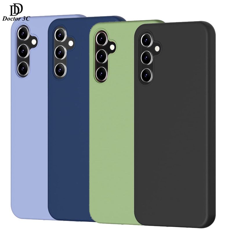 Soft Liquid Silicon Full Cover Phone Case For Samsung Ss Galaxy A55 A35