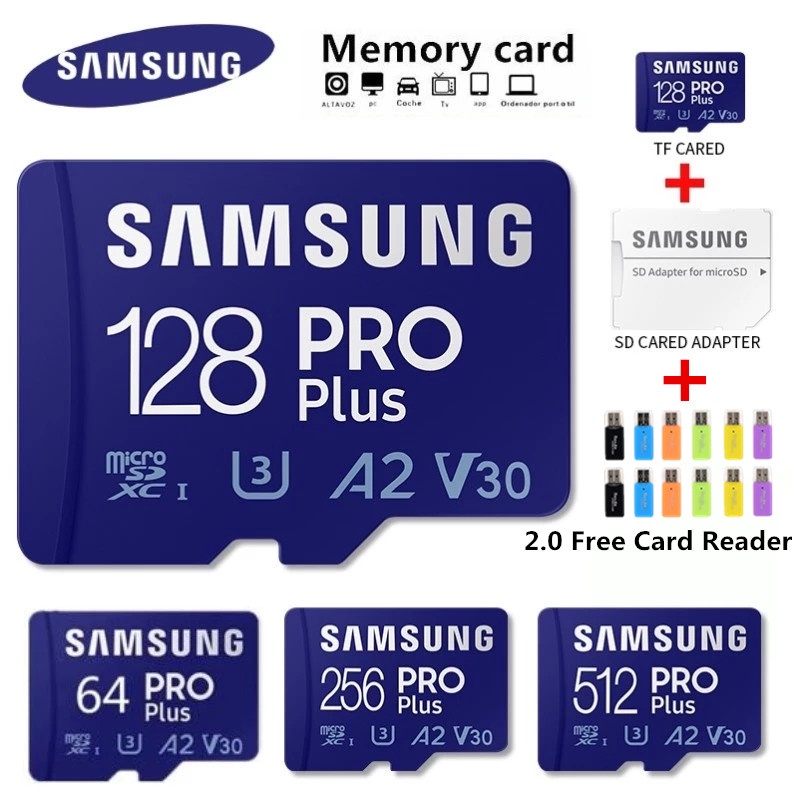 memory card U3 micro-sd 32gb 16gb 8gb 512gb 1tb 256gb 64gb 128gb, sdxc ...