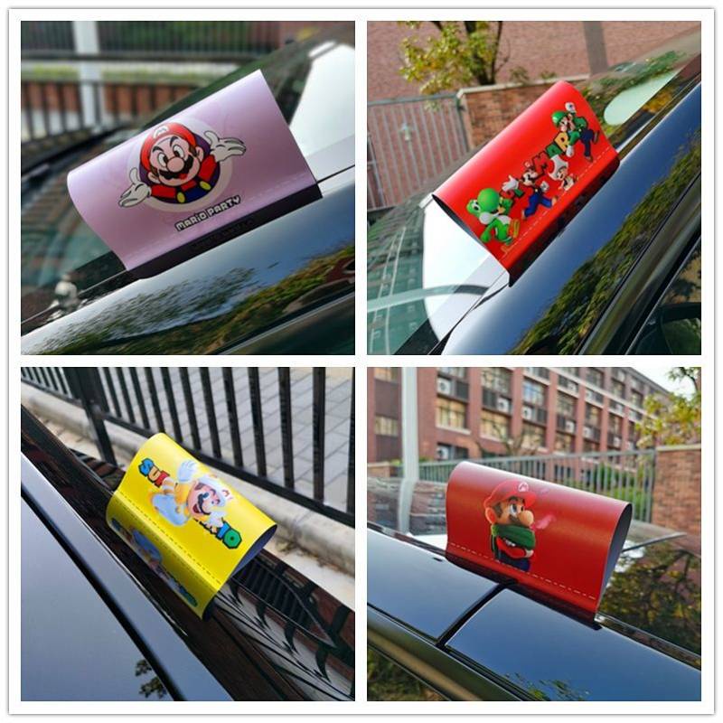 New Mario Bumper Stickers Super Mary Car Lego Washed Stick Label Lego ...