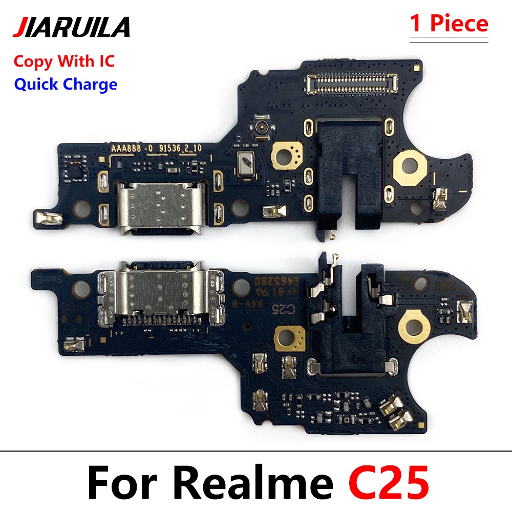 USB Charging Port Micro Dock Connector Board Flex Cable For Oppo Realme 7 7i 6 6i 5 5i 2 3 Pro ...