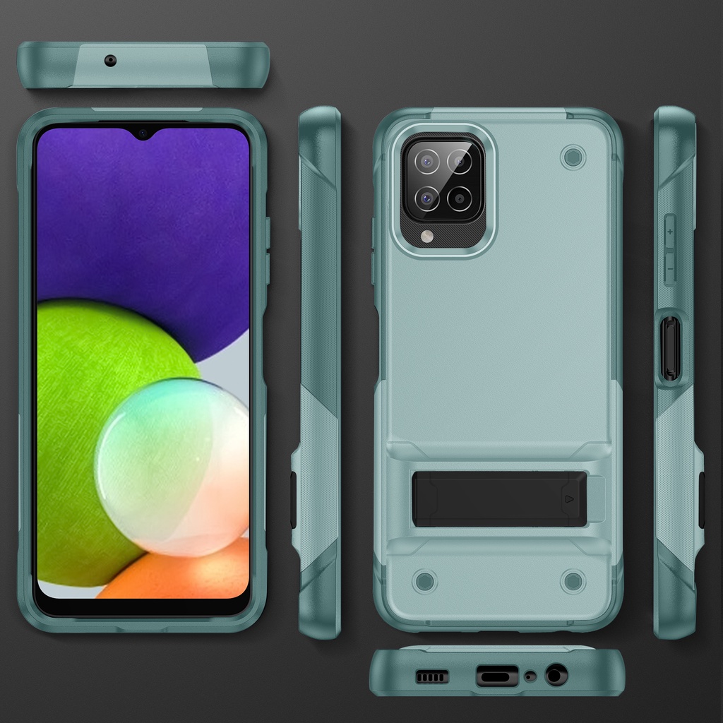 Holder Shockproof Phone Case Is Suitable For Samsung Galaxy A12 A22 A32 A52 A52s A71 M12 F12 ...