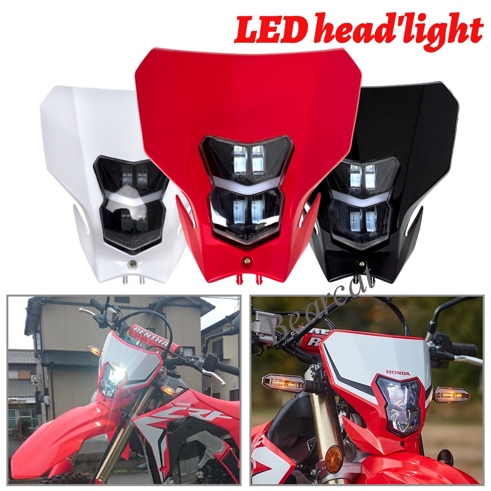 【Shipping from Manila】 Dirt Bike Head Light Kit XR200 DT125 Headlight ...