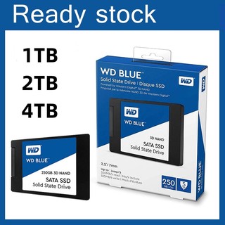 4TB WD Western Digital SSD 4TB/2TB/1TB Laptop SSD SATA3 Internal Solid ...