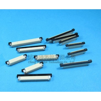 0.5mm Standing Sticker with Lock FFC/FPC Connector 4/6/8/10/14/20/30/40 ...