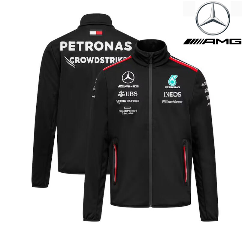 2025 Newest F1 Racing Suit + Mercedes AMG Petronas Team F1 Softshell ...