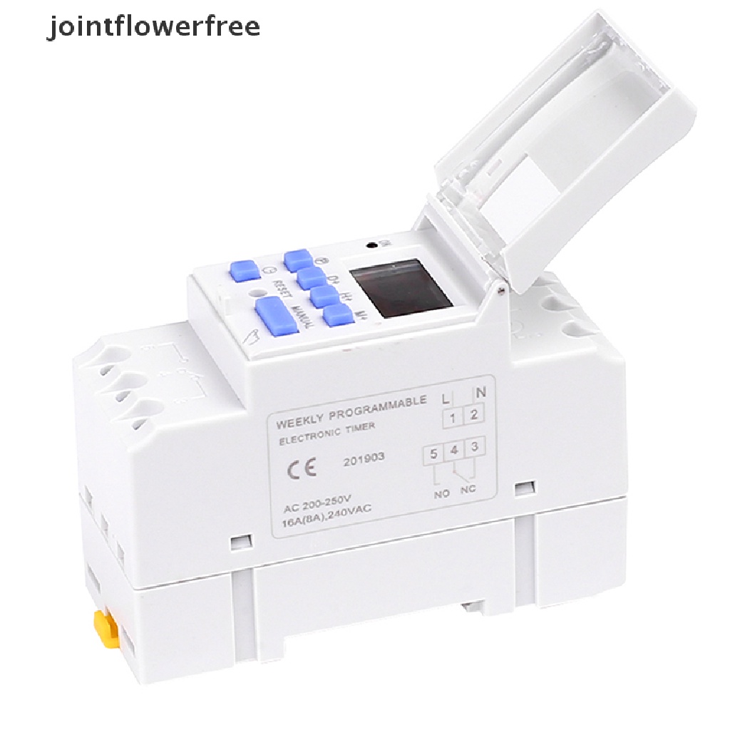 JLPH THC15A Electronic Digital Timer Switch Relay Control 220V 12V 24V ...