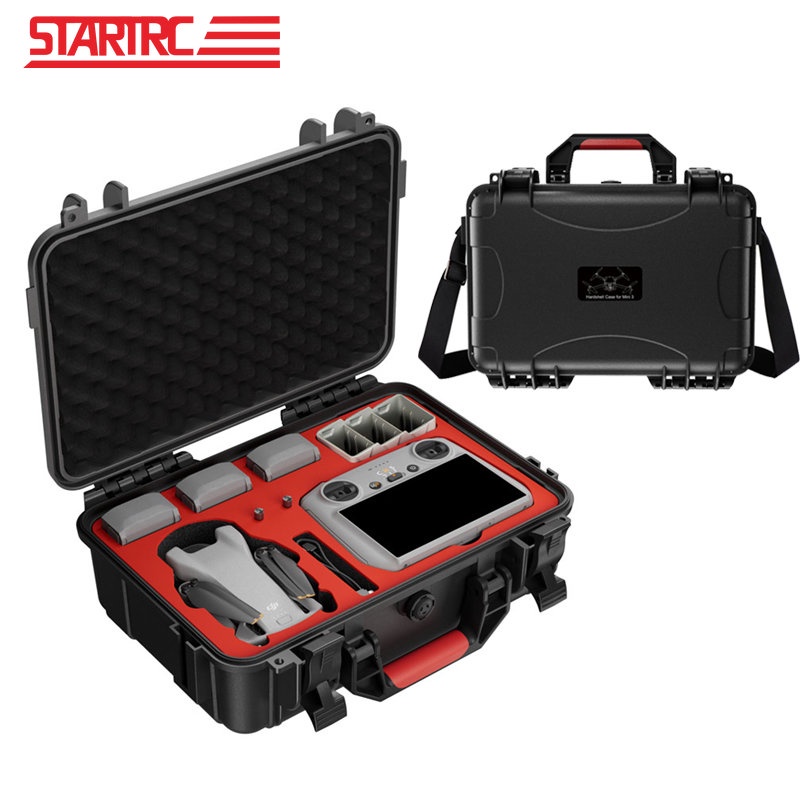 Portable Suitcase for DJI Mini 3 Accessories Storage Case Waterproof ...
