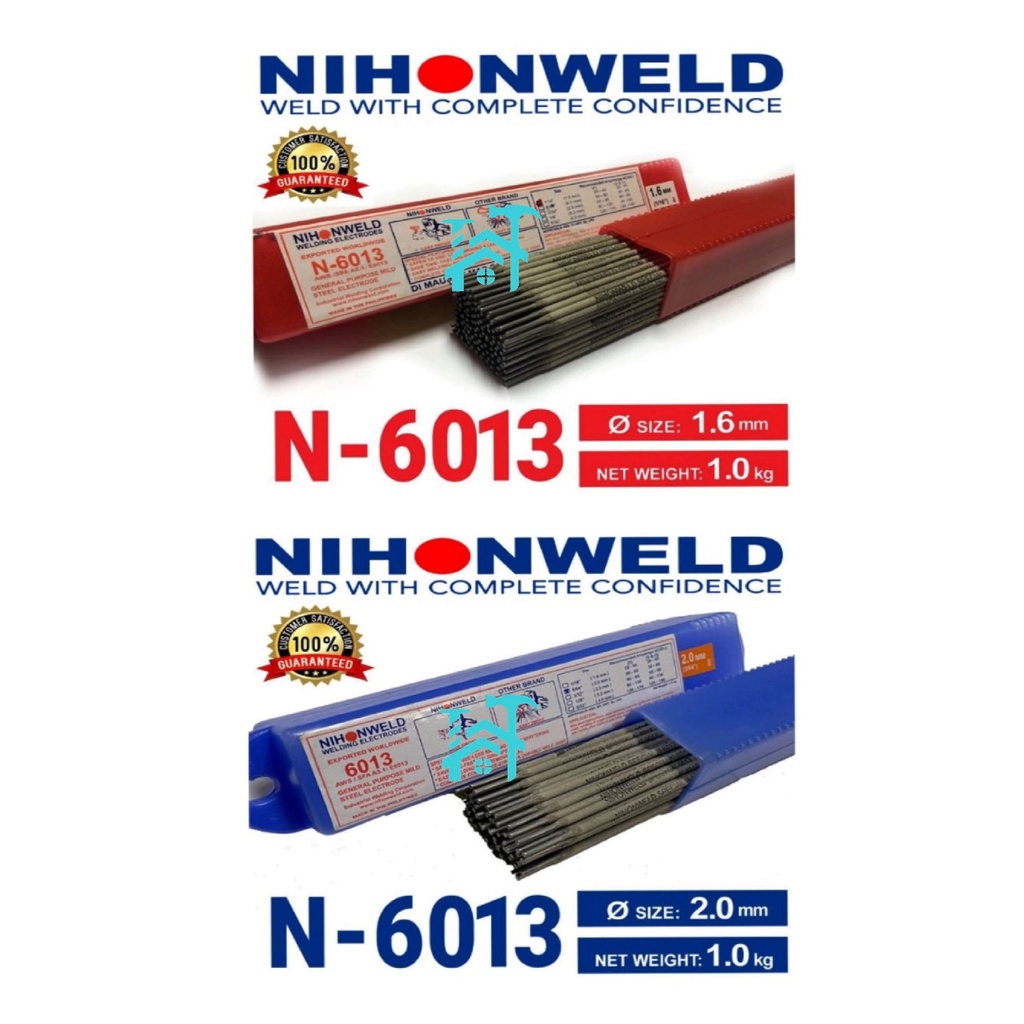 NIHONWELD SPECIAL WELDING ROD N6013 1.6 or 2.0 or 2.5 mm SOLD PER KILO ...