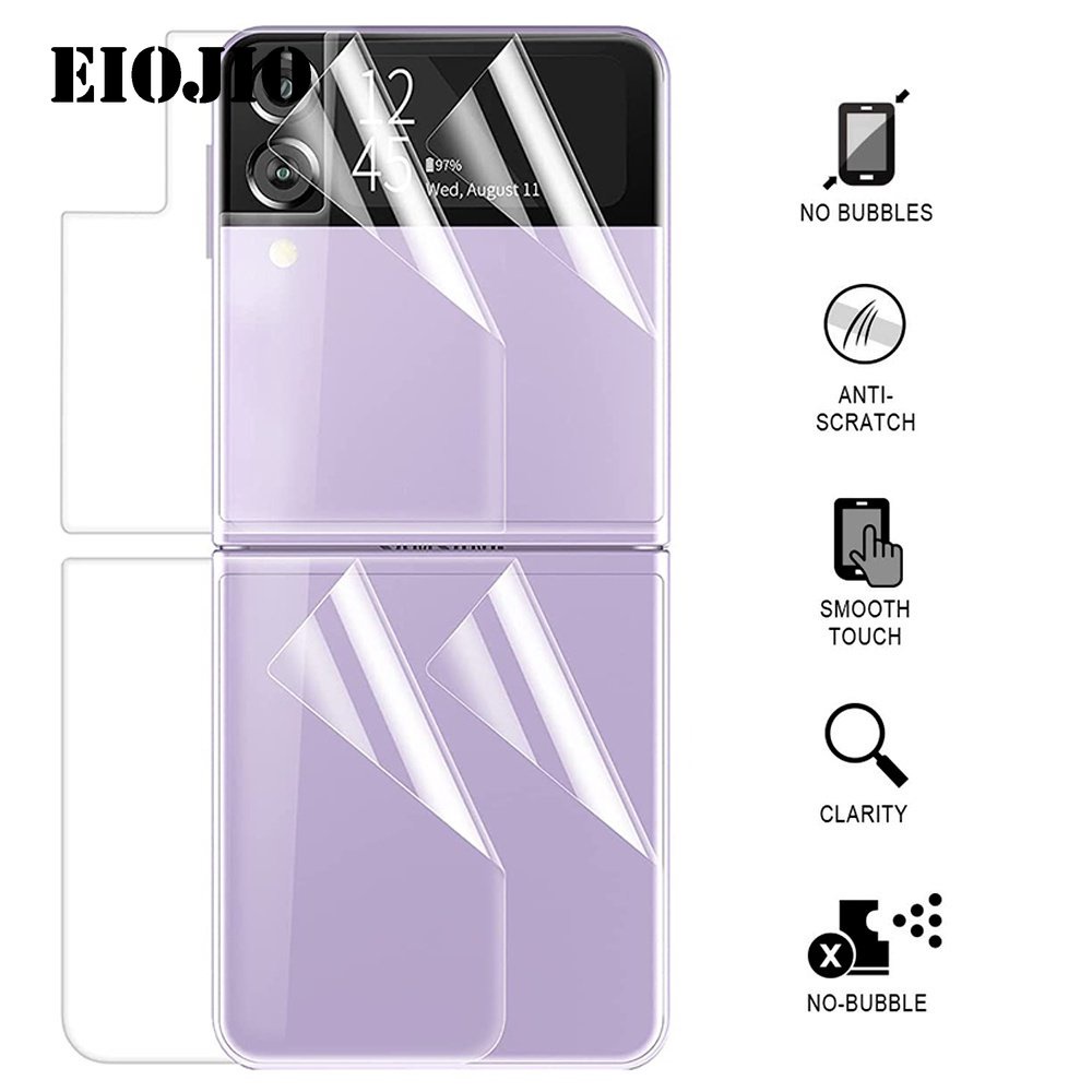 Soft Full Cover Screen Protector for Samsung Galaxy Z Flip7 Flip6 Flip5 ...