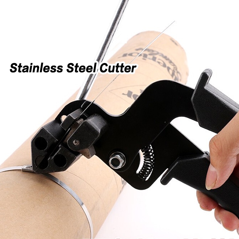 Stainless Steel Banding Ties Tensioner Cutter Tools Steel Zip Ties ...