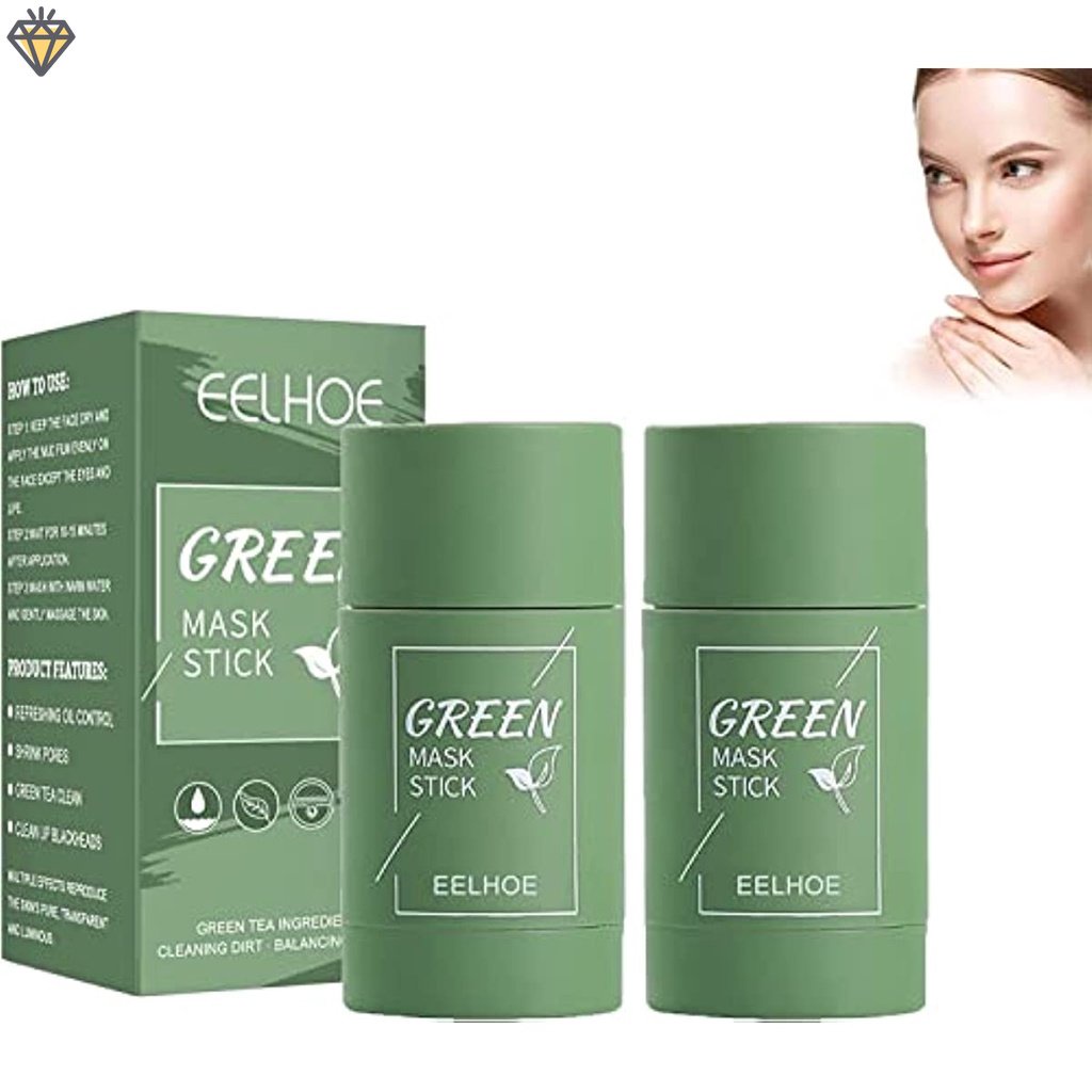 Poreless Deep Cleanse Mask Stick Green Mask Stick Blackhead Remover ...