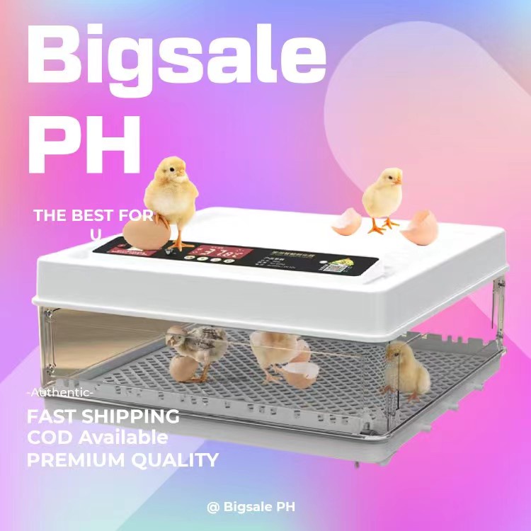 64/130 Eggs Fully Automatic Egg Incubator Intelligent Digital Hatcher ...