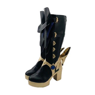 Genshin Impact Dottore Cosplay Shoes Boots Halloween Costumes Accessory ...