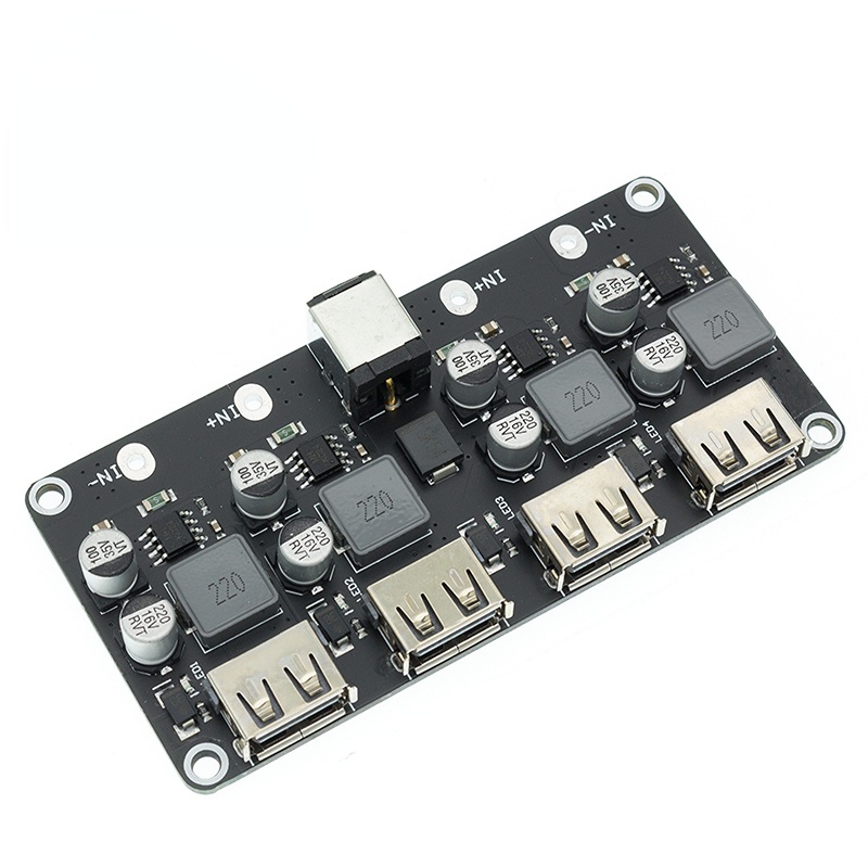 USB QC3.0 QC2.0 USB DC-DC Buck Converter Charging Step Down Module 6-32V 9V 12V 24V to Fast ...