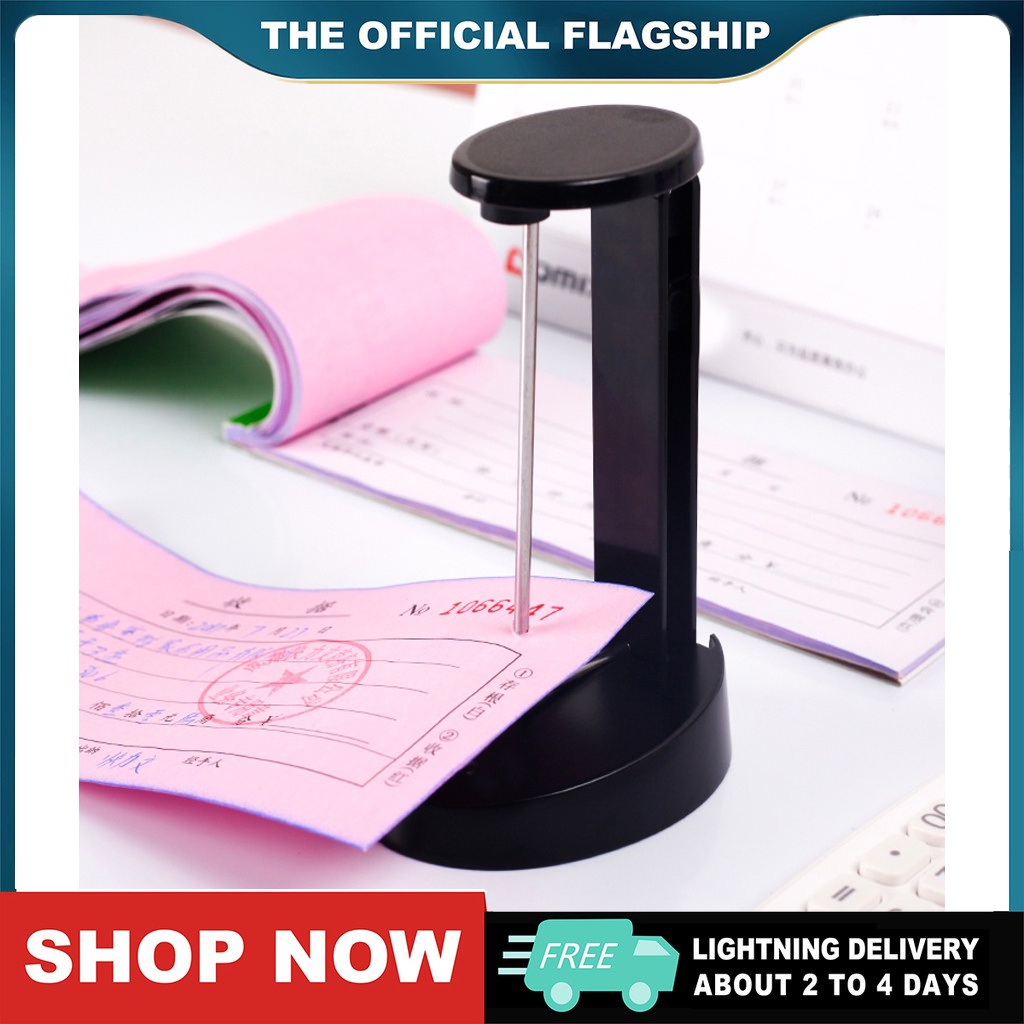 Desk Receipt Holder Restaurant Bill Receip Spike Stick Holder with ...