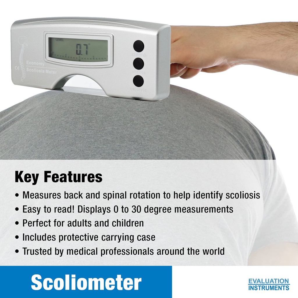 Scoliosis Portable Medical Evaluation, Measuring and Testing Meter for ...