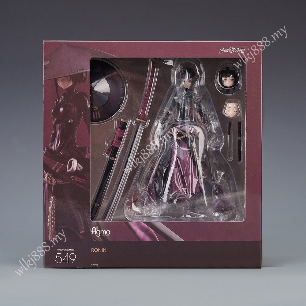 Falslander Ronin Figma 549 Change Face Anime Articulado Action Figure ...