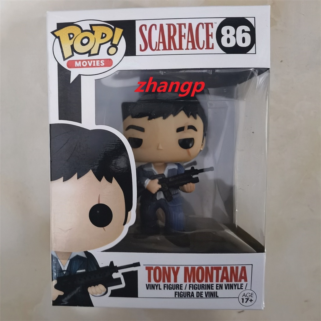 Funko POP 86 Movies Scarface Tony Montana Vinyl Figure Toy | Shopee ...