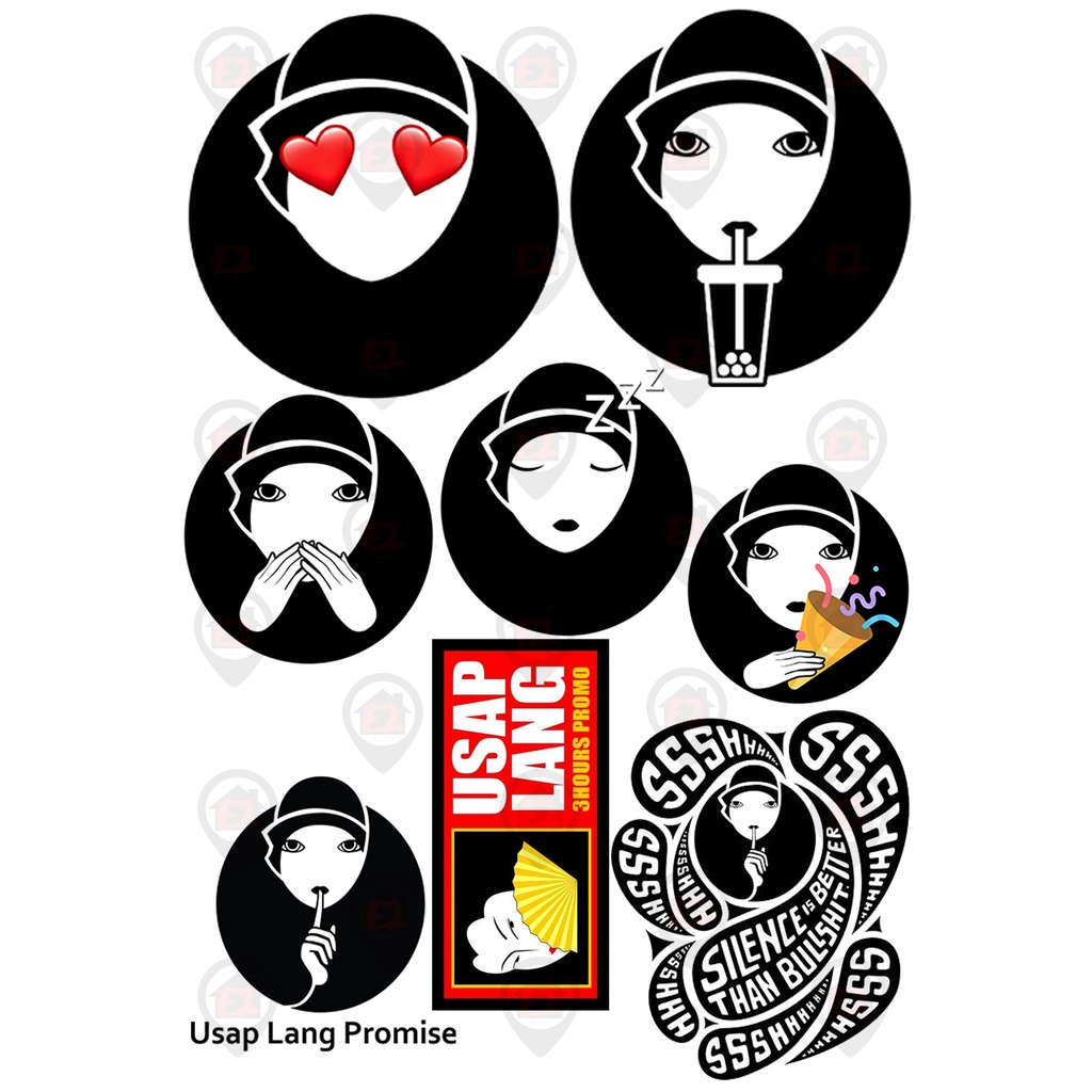 1 Set Sogo Victoria Court LANG TAYO Sticker Car | Shopee Philippines