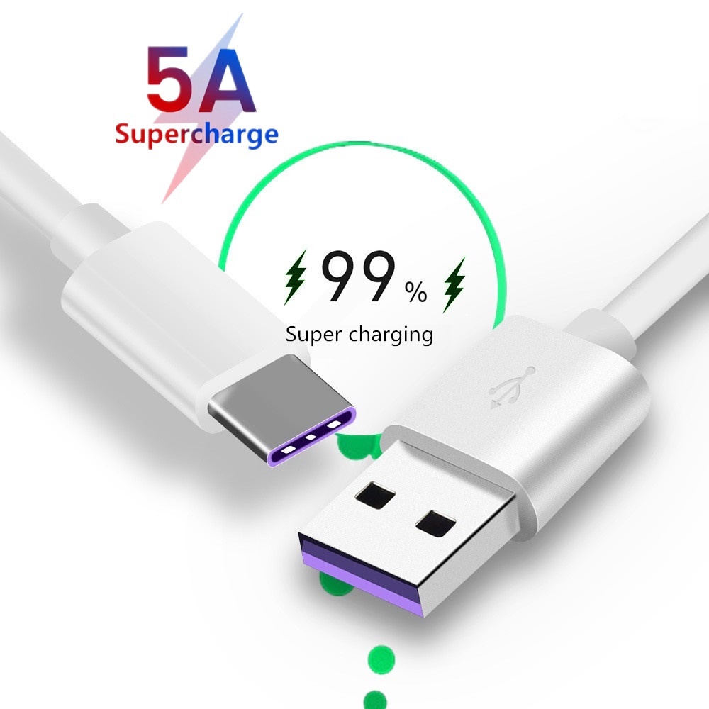 FSU 0.25m 1m 2m 3m 5A USB To Type C Cable QC 3.0 Fast Charge ...