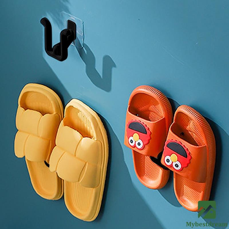 Slippers Hanger Plastic Slipper Rack Shoe Storage Organizer Bathroom ...