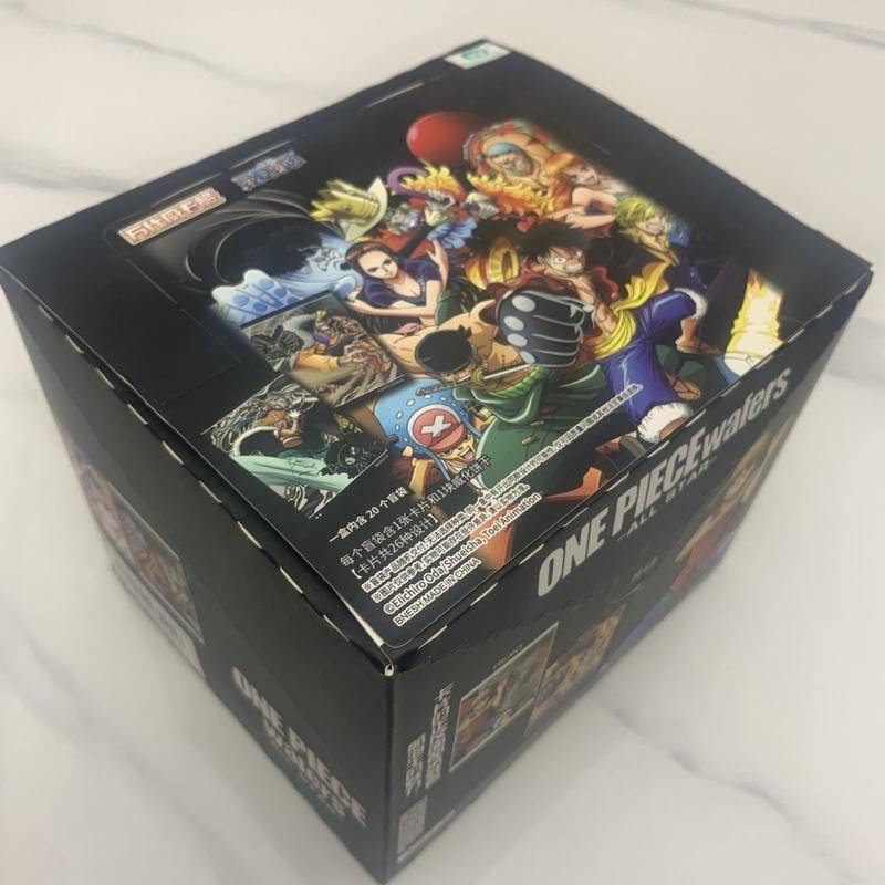 Bandai Waika Crisp One Piece Collection Card Box 20 Mystery Bags Cards ...